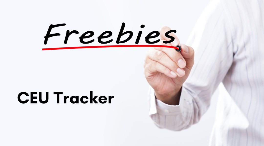 FREEBIE: CEU Tracker