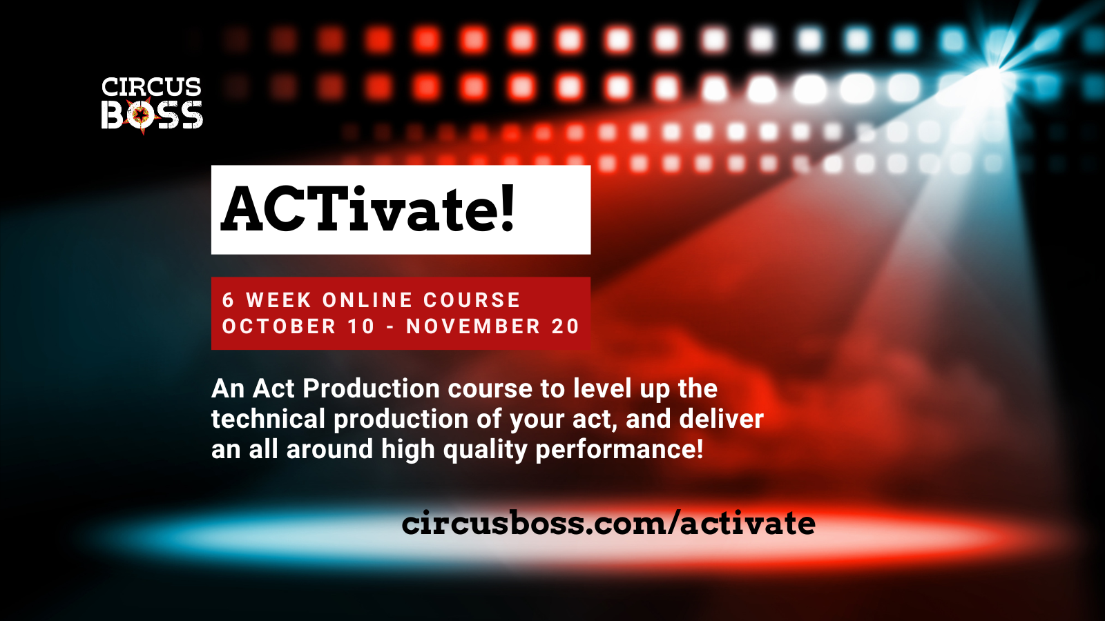 Learn Circus Act Production for Events