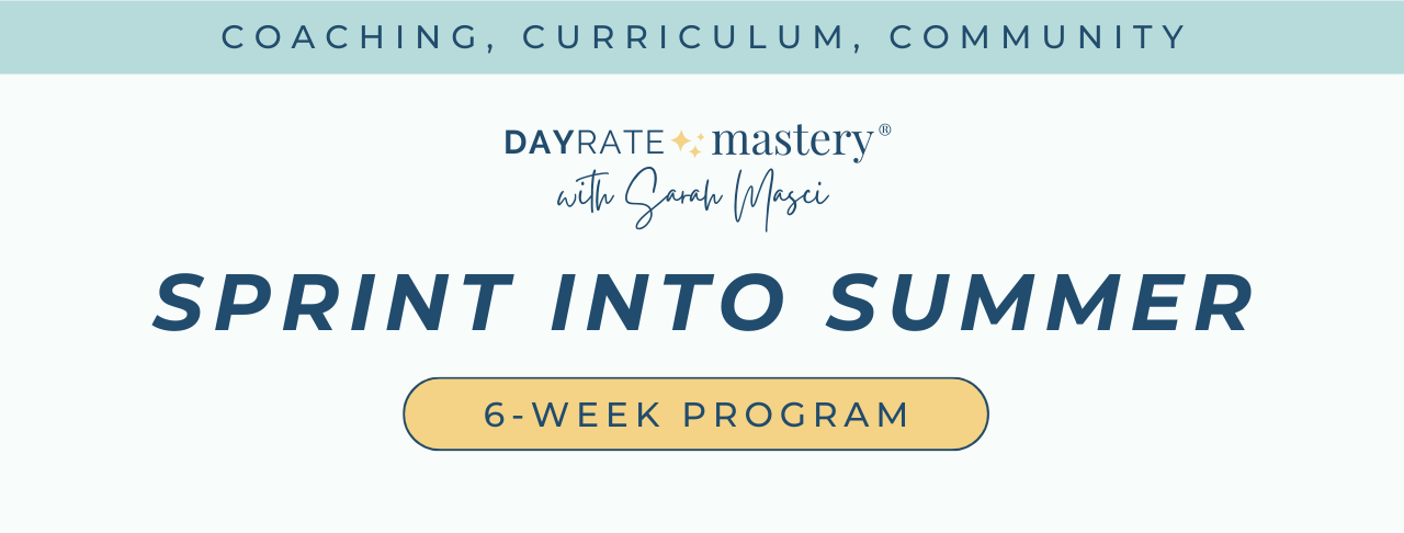 Day Rate Mastery® 6-Week Sprint