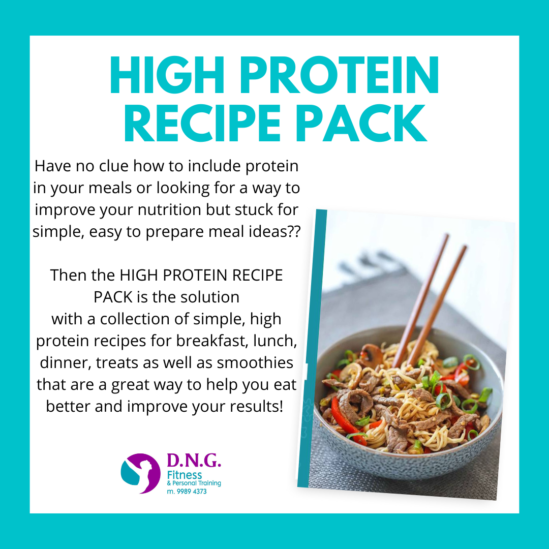 High Protein Recipe Pack