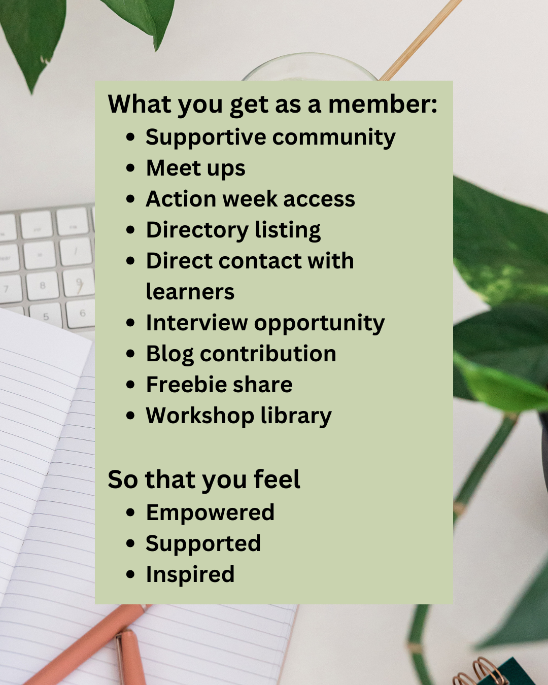 Join the Elevate membership