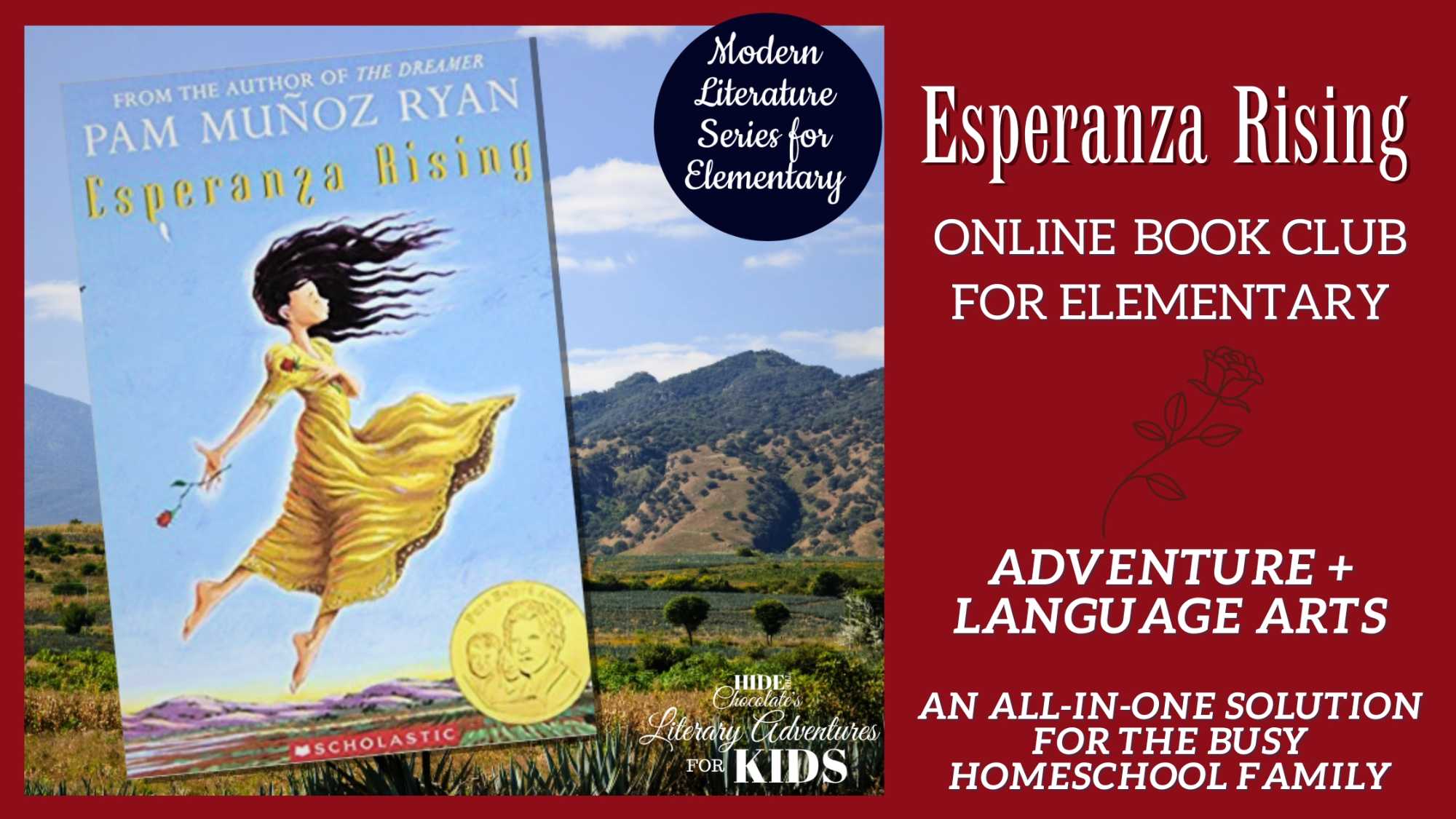 A Language Arts Curriculum and Literary Adventure All-In-One!