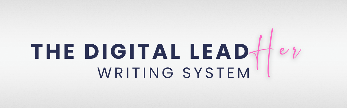 Intensive: The Digital Lead[Her] Writing System