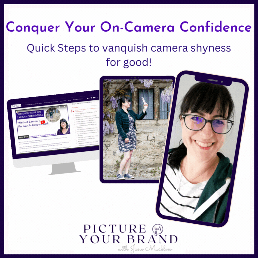 Lizzy's Christmas Party - Conquer Camera Confidence course