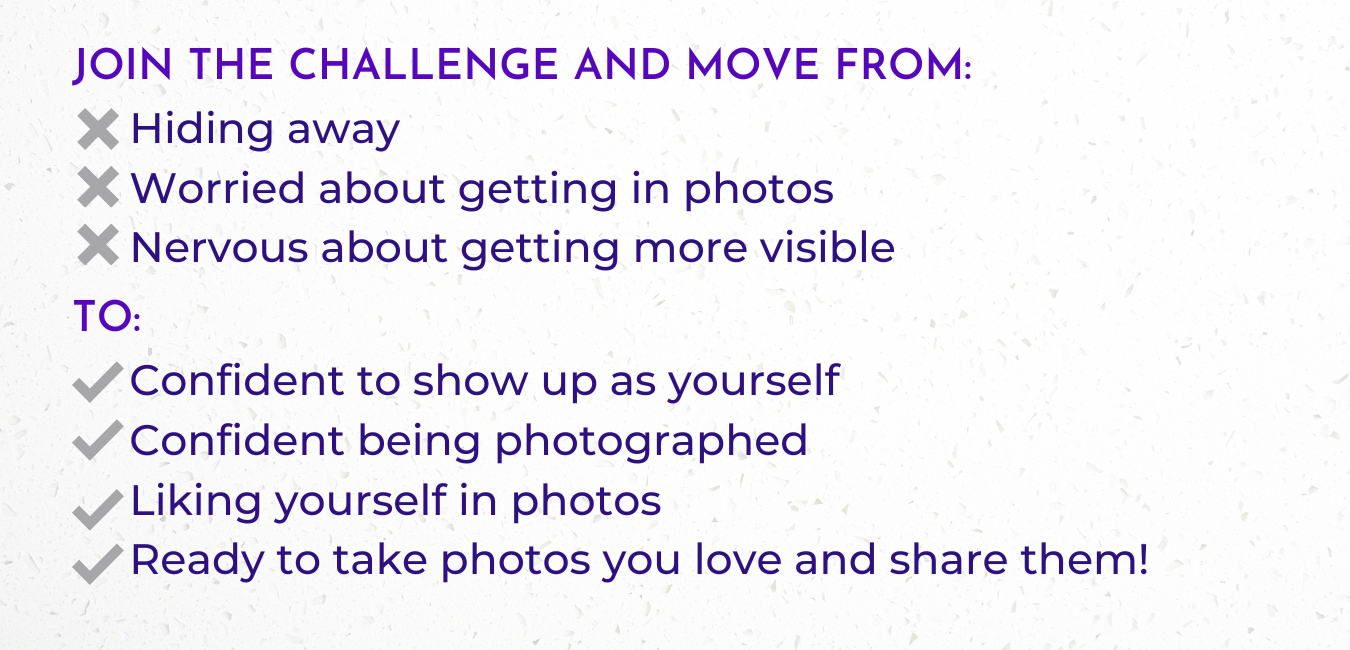 Five Steps To Confidence On Camera Challenge