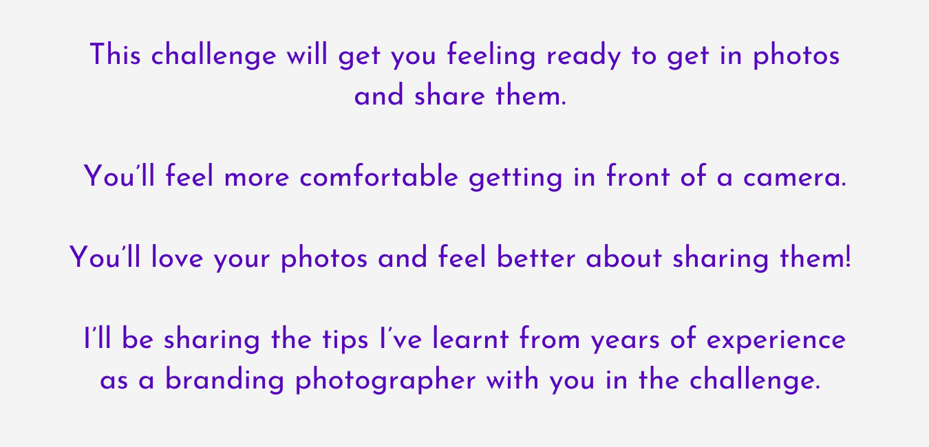 Five Steps To Confidence On Camera Challenge