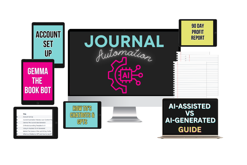 Create Journals and Planners Fast with Ai automation