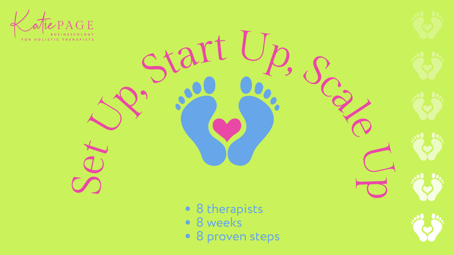 Set Up, Start Up, Scale Up