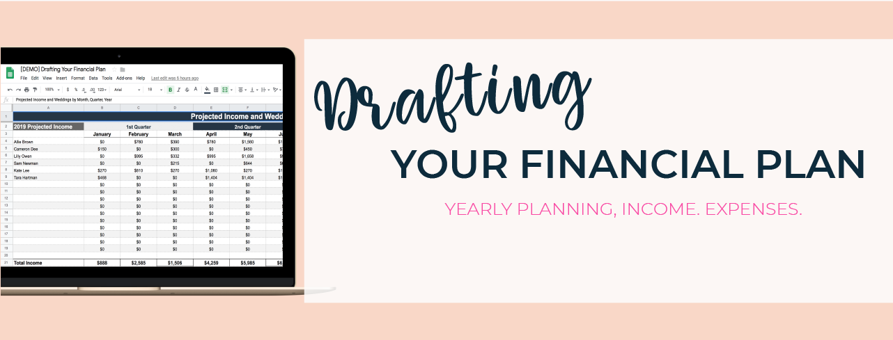 Drafting Your Financial Plan