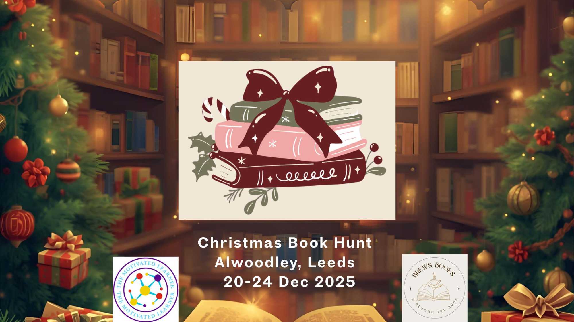 Free Christmas Book Hunt Alwoodley 20-24 Dec 2025