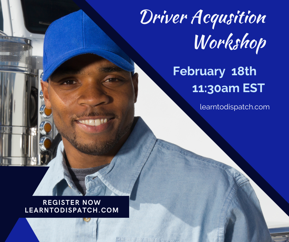Driver Acquisition Workshop - February 18th
