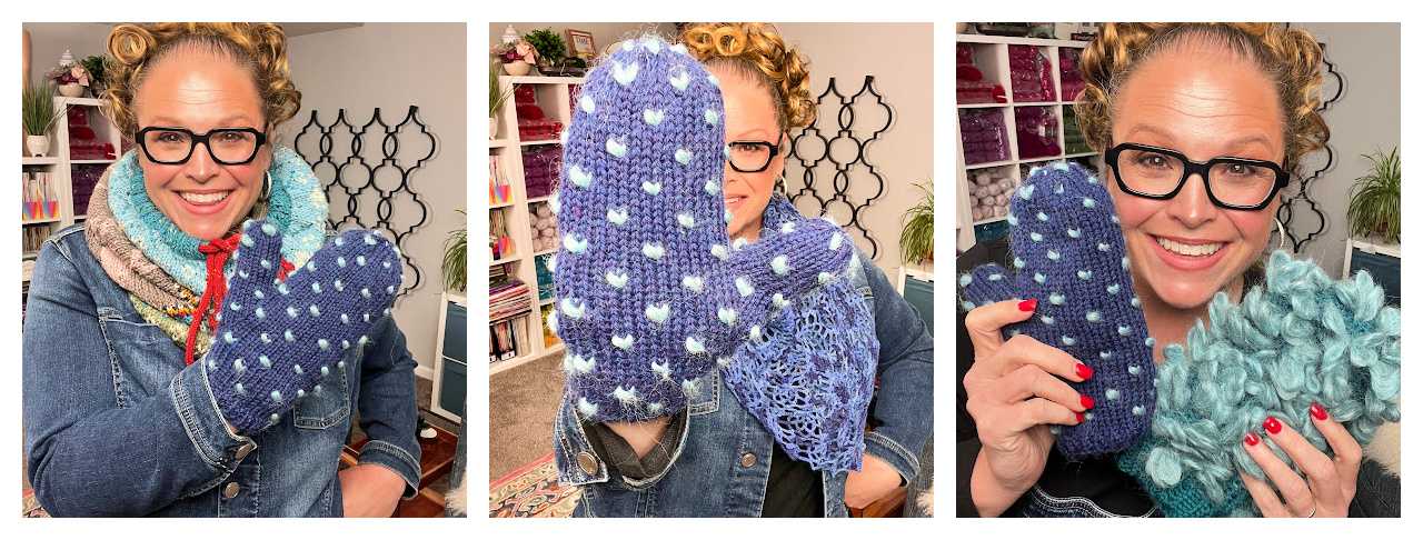 Andes Thrummed Knit Mittens Pattern + Video Tutorial
