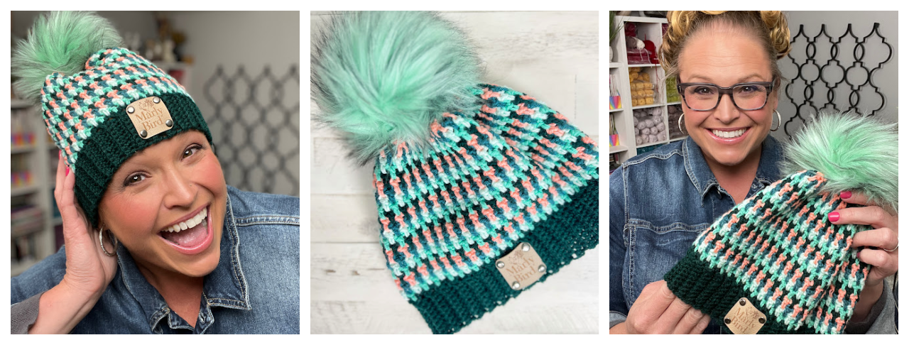 Flicker and Flash Crochet Hat Pattern + Video Tutorial