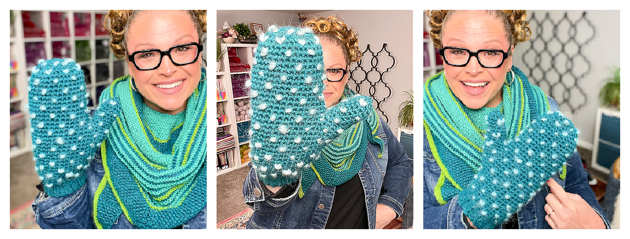 Rockies Thrummed Crochet Mittens Pattern + Video Tutorial