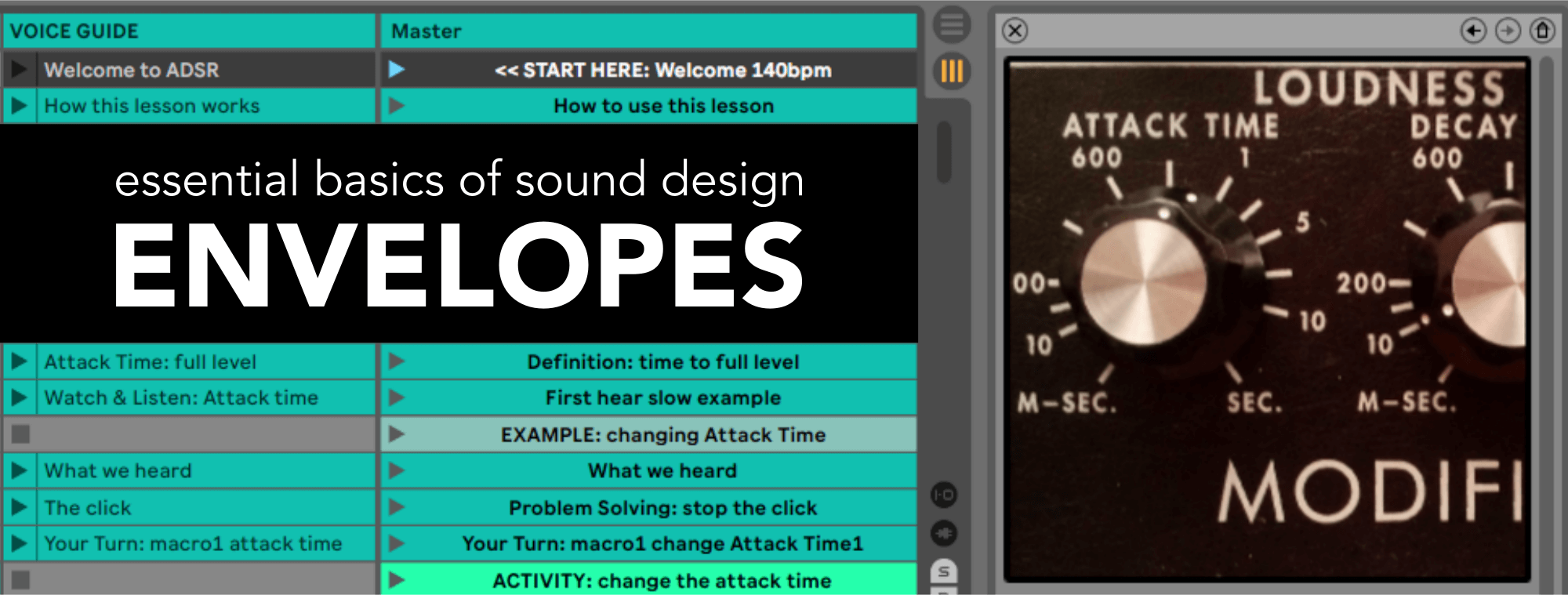 Sound Design 3: ADSR Envelopes