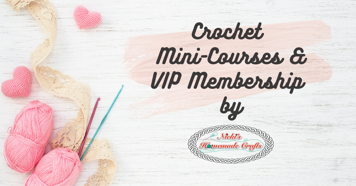 Easy & Fun Crochet Ebooks & Membership by Nicki's Homemade Crafts