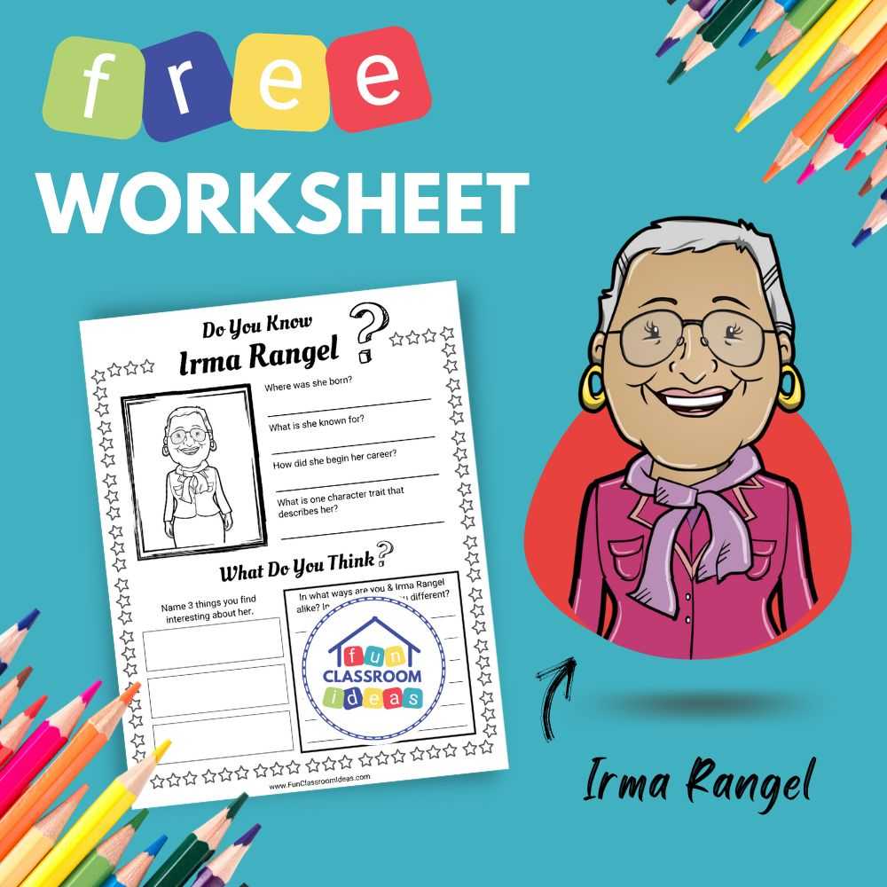 Irma Rangel ️ Worksheet