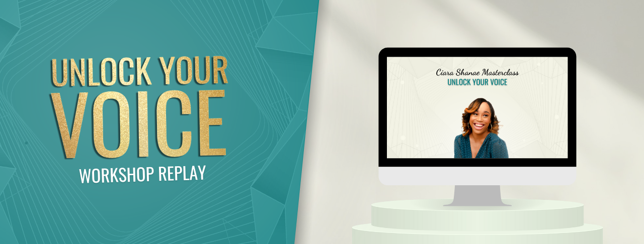 "Unlock your Voice" Workshop (Replay)