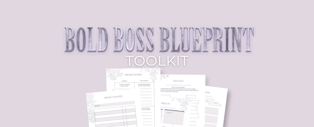 Bold Boss Blueprint Toolkit