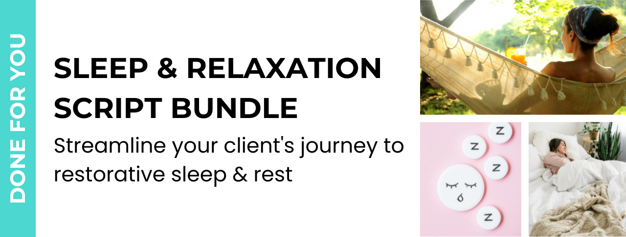 Tapping Script Bundle for Sleep & Relaxation: Unlock 10 Calming EFT Scripts
