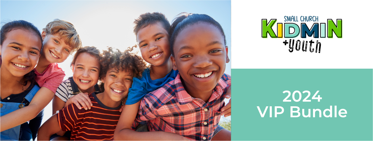 Small Church Kidmin + Youth Ministry Conference VIP Bundle (2024)