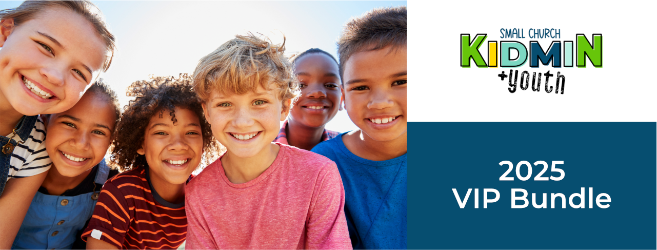 Small Church KidMin + Youth Ministry Conference VIP Bundle (2025)