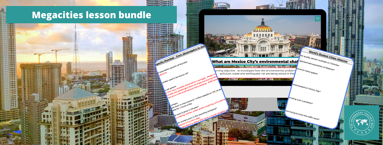 Megacities lesson bundle