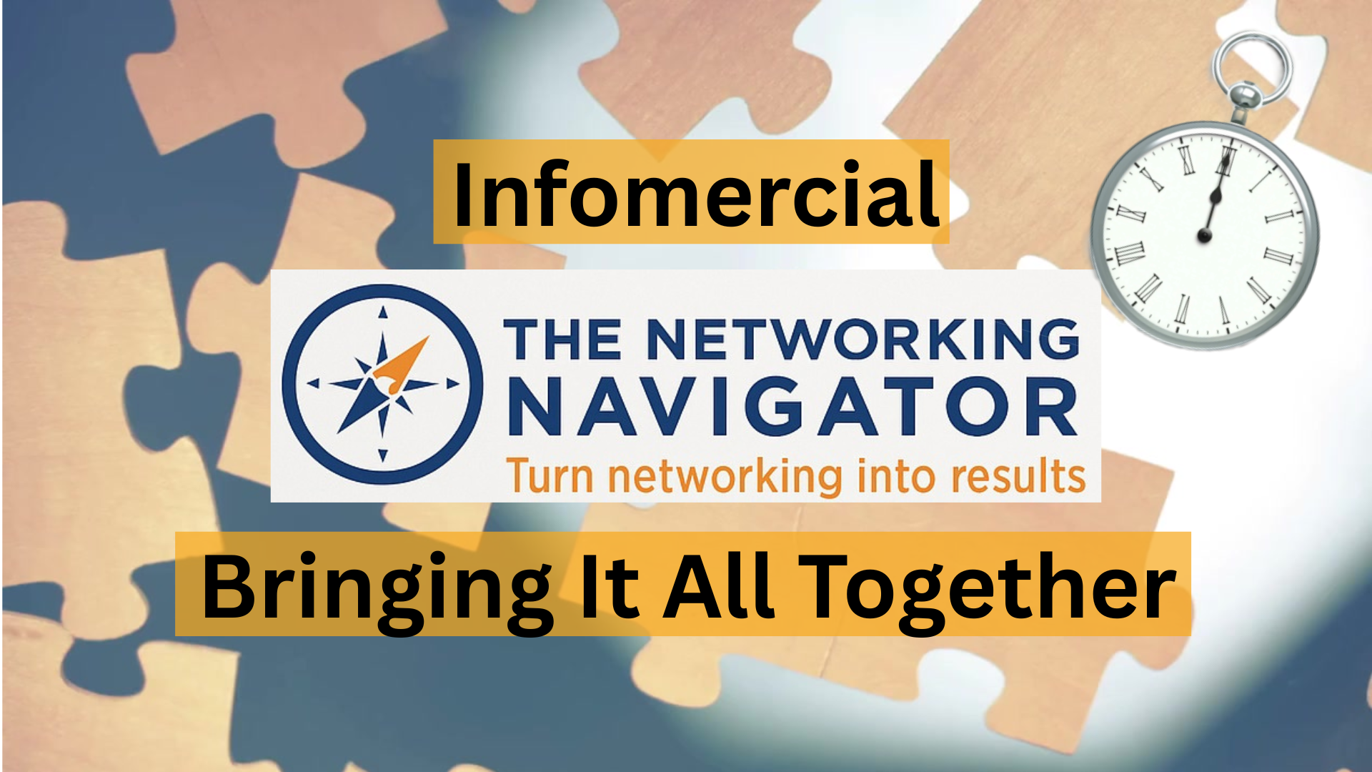 How to Deliver a Confident 60-Second Networking Infomercial